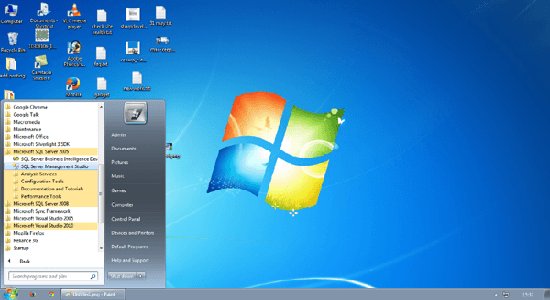 Process to start and login SQL Server 2008